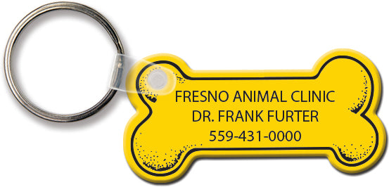 Dog Bone Key Tag - 500 Piece Box – Kiss Manufacturing, Inc.